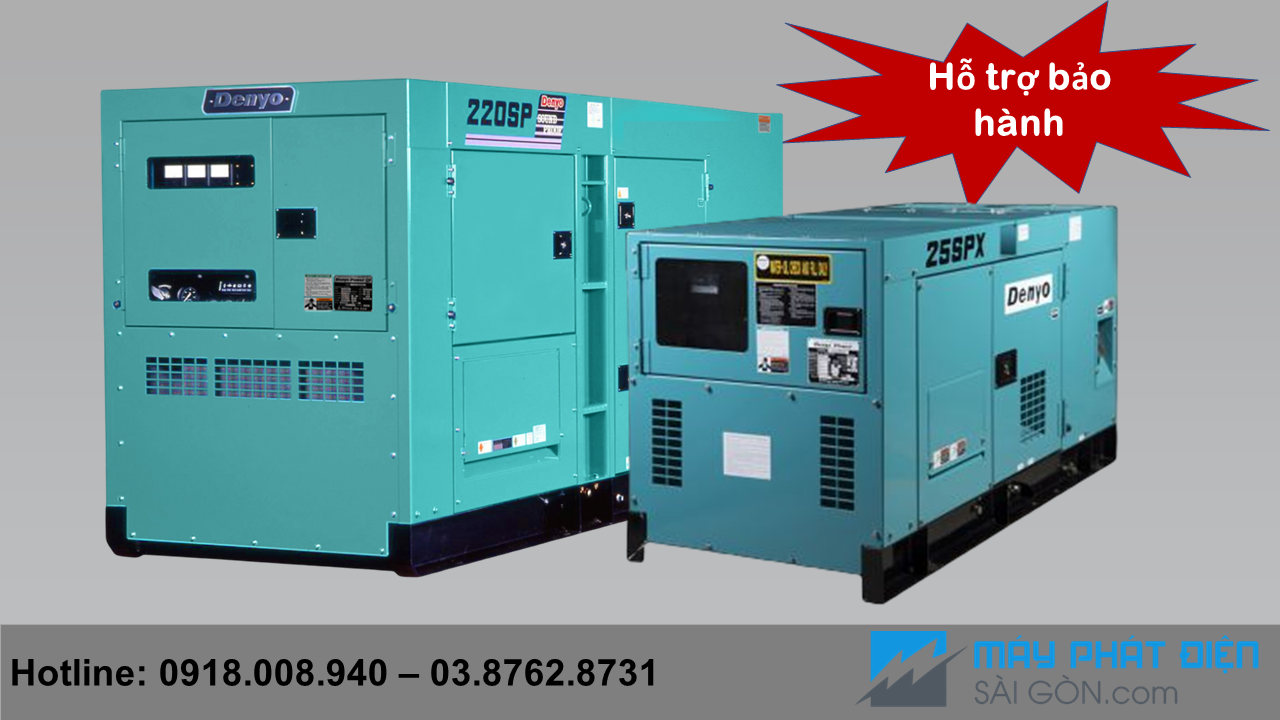 Máy phát điện DENYO - MÁY PHÁT ĐIỆN SÀI GÒN